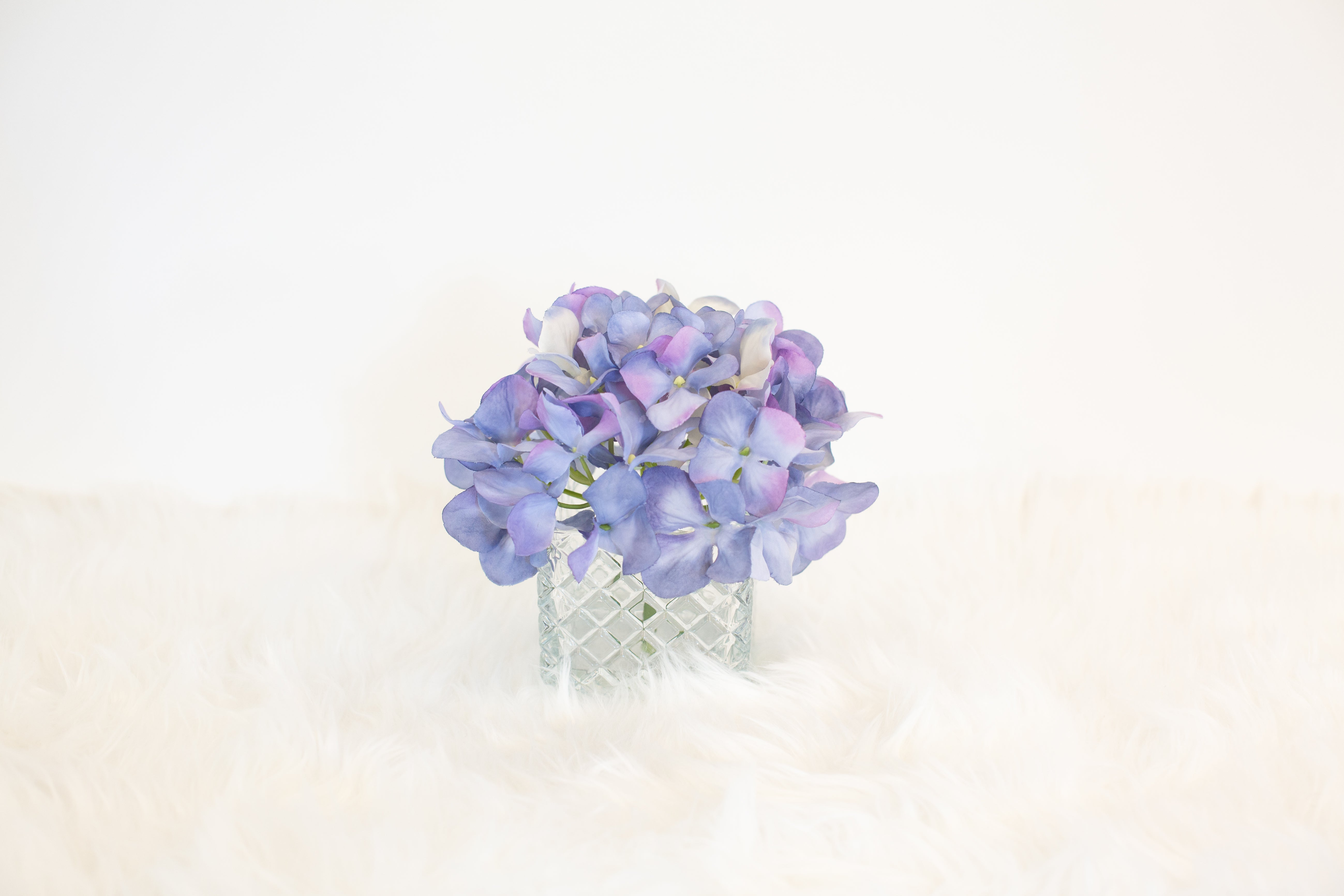 Deep Periwinkle Luxury Artificial Flowers in Vase – The Luxury Box London
